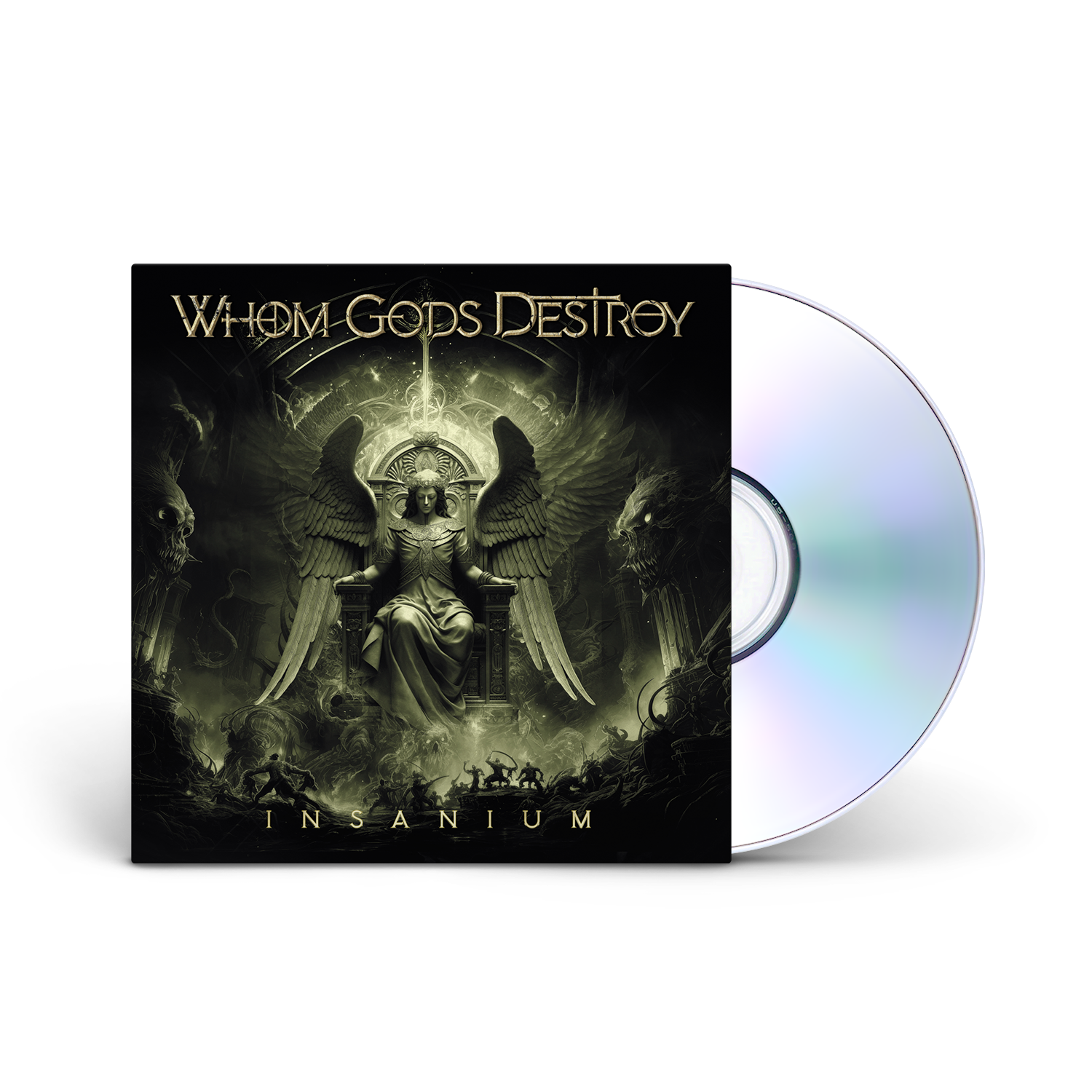 Whom Gods Destroy - Insanium - Jewelcase CD – Century Media